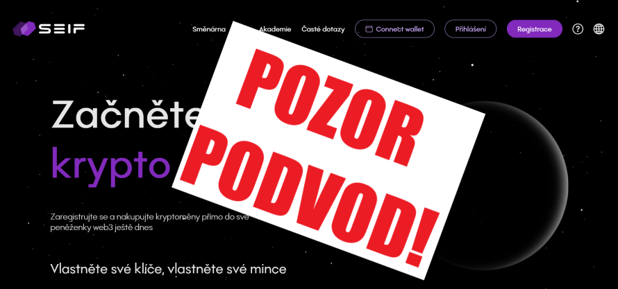 Upozornění na Seif Finance | FXstreet.cz