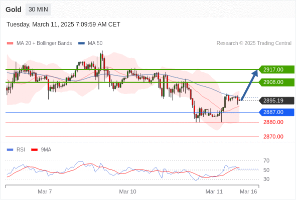 Zlato - Intradenní výhled 11.3.2025 | FXstreet.cz